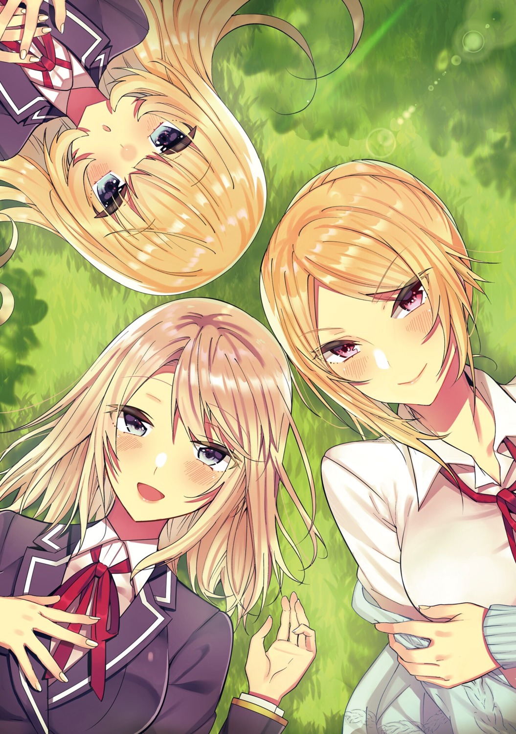 shiosato jun otome gee sekai wa mob ni kibishii sekai desu angelica rapha redgrave marie fou ...